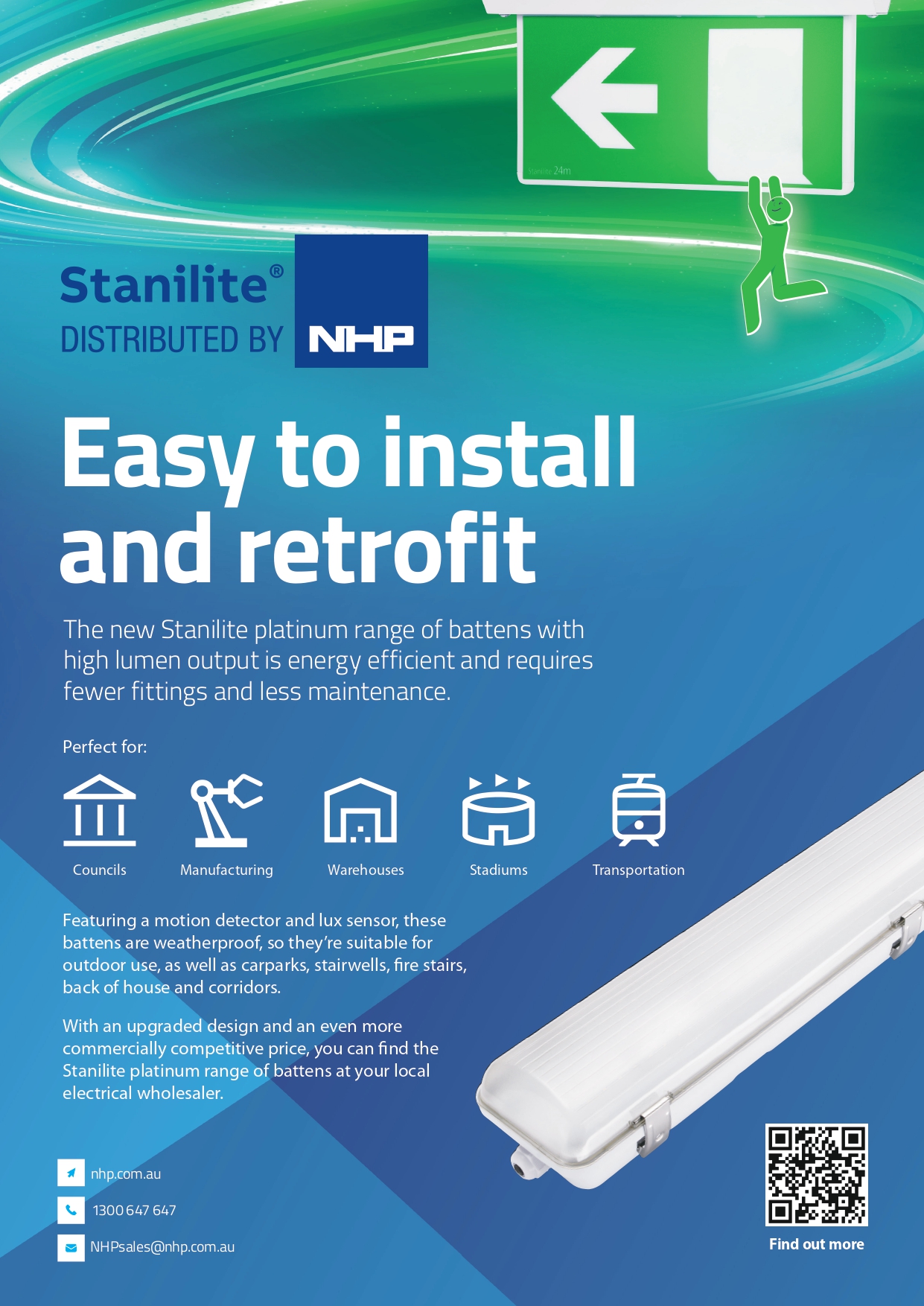 NHP Electrical Engineering Products - Stanilite emergency and exit ...