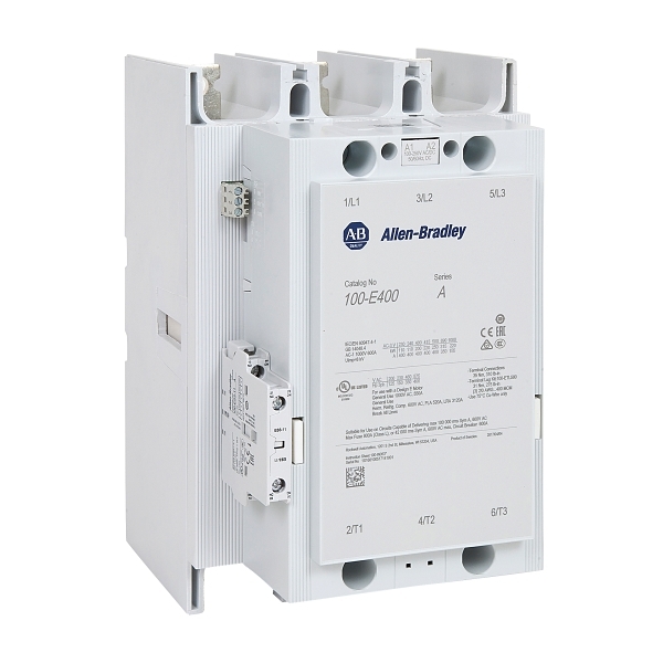 Allen-Bradley 100E Contactor 220kW 3Pole 100 to 250VAC and VDC Elec ...