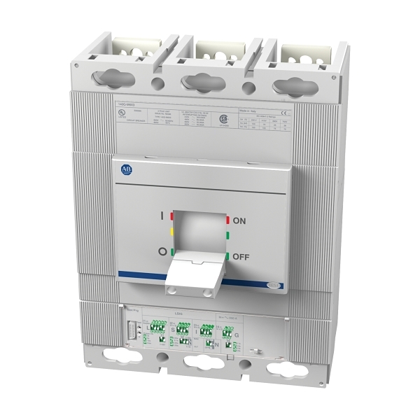 Allen-Bradley 140G MCCB M Frame 70kA 4P 630A Electronic LSI