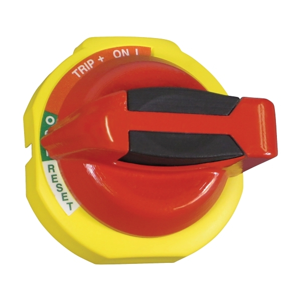 Allen-Bradley 140M Door Handle Operator Yellow Red