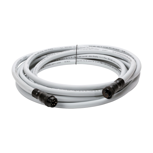Allen-Bradley 1485 DeviceNet Cable Thick Grey Mini Male Mini Female 30m