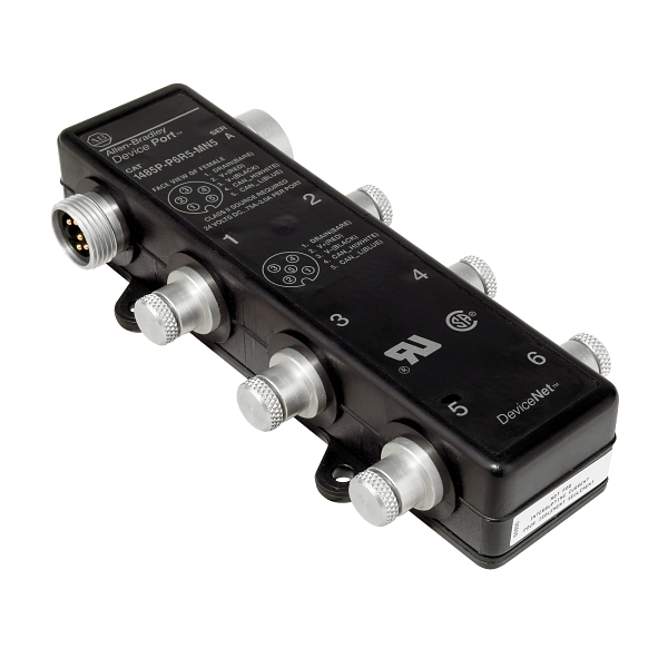 Allen-Bradley 1485 DeviceNet Devicebox 4 Port Trunk Thin Drop Thin