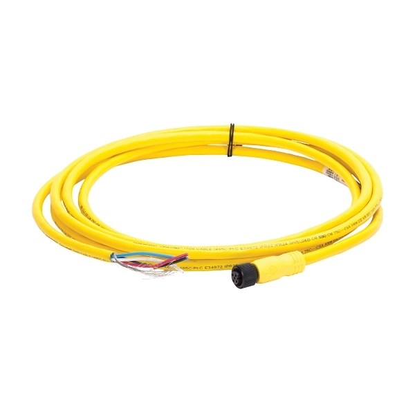 Allen-Bradley 1485 DeviceNet Cable Thin Yellow Micro Female 4m
