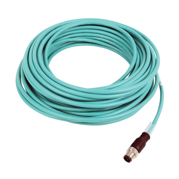 Allen-Bradley 1585 Shielded Ethernet Cable Hi Flex Pur 2 Pair Teal M12M ...
