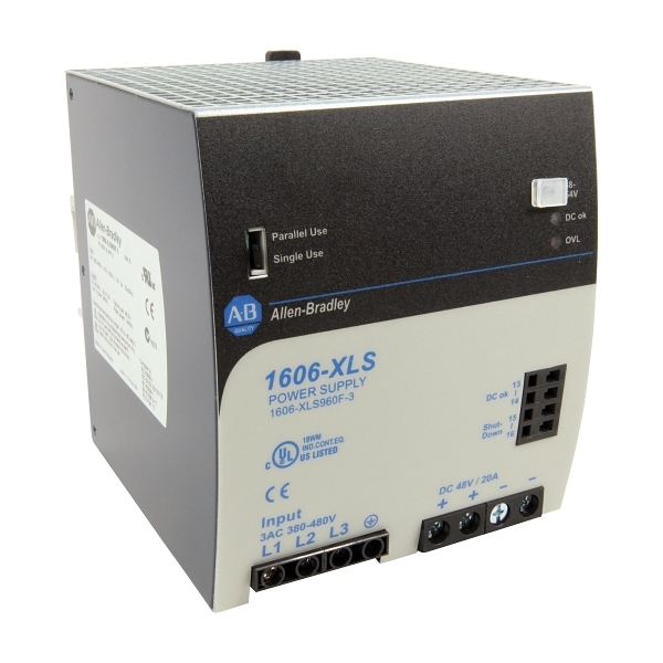 Allen-Bradley 1606 Power Supply HP 3Phase 380 to 480V AC to 48 to 54V ...