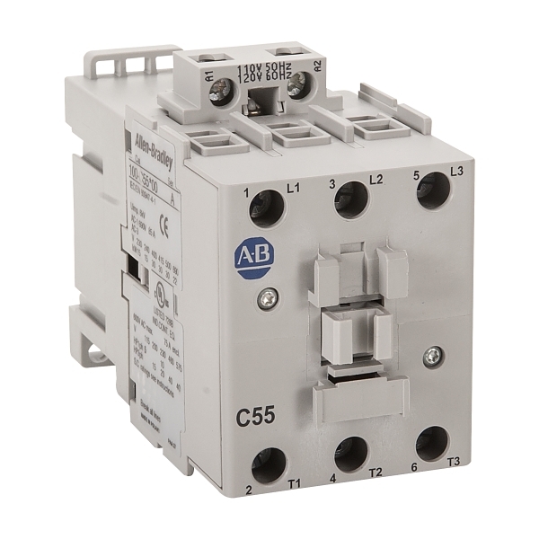 Allen-Bradley 100C Contactor 30kW 3Pole 230 to 240VAC Coil 1NO Contact ...