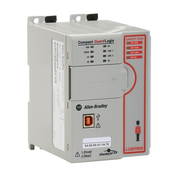 Allen-Bradley Compact Guardlogix 5370 Processor 2MB plus 1MB 8 Axis