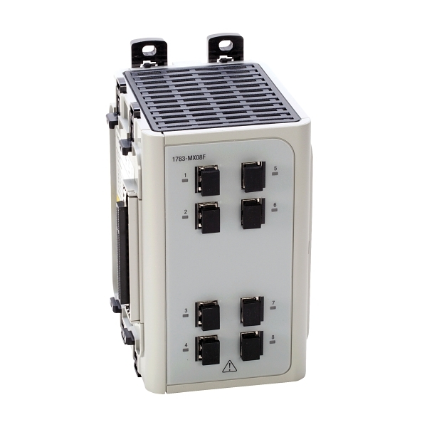 AB Stratix 8000 and 8300 Managed Switch Expansion module, 8 Fiber LC Fast Ethernet