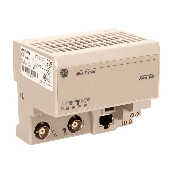Allen-Bradley Flex IO Redundant ControlNet RG6 Coax Adapter BNC