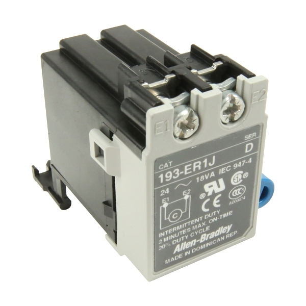 Allen-Bradley E1 Plus Overload Electronic Remote Reset 24V AC Control Power