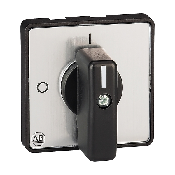 Allen-Bradley 194L Handle Type A 88 x 88mm Grey and Black 90 Degree 0 1