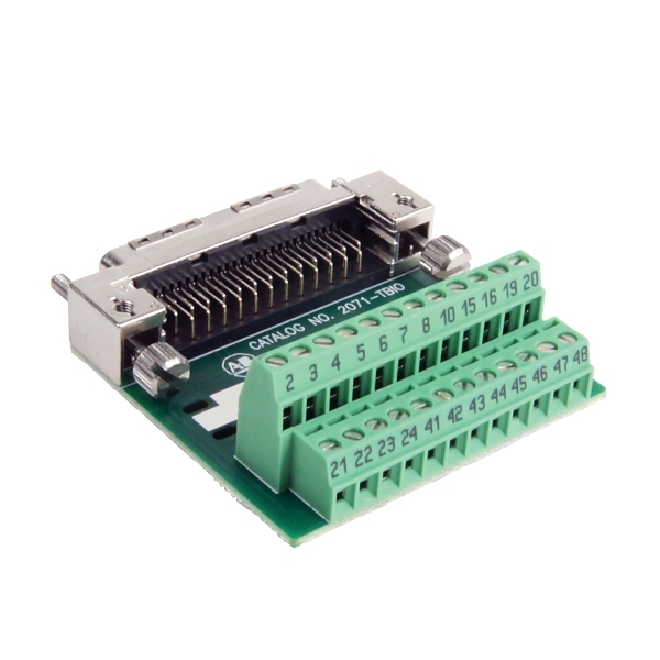 Allen-Bradley Kinetix 3 Servo Drive Mounted Breakout Board IO Connector