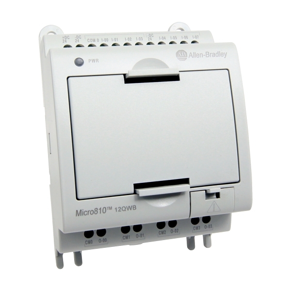 Allen-Bradley Micro810 Controller 8DI/4AI Configurable 4DO Relay 24VDC