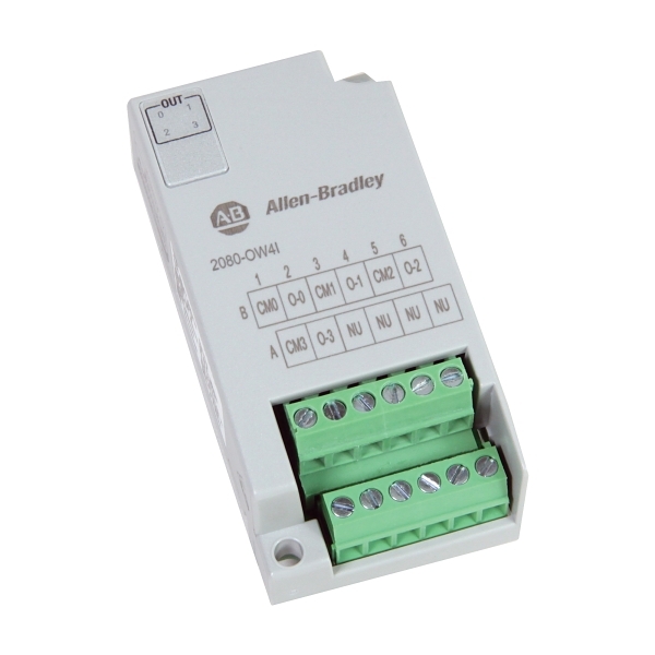 Allen-Bradley Micro800 Plug In Module 4Do Relay