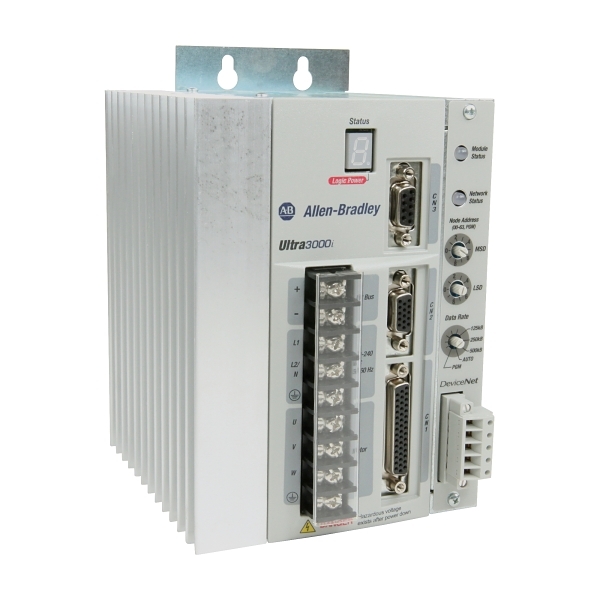 Allen-Bradley Ultra 3000 Servo Drive Indexing Dnet 230V 1Phase 10A