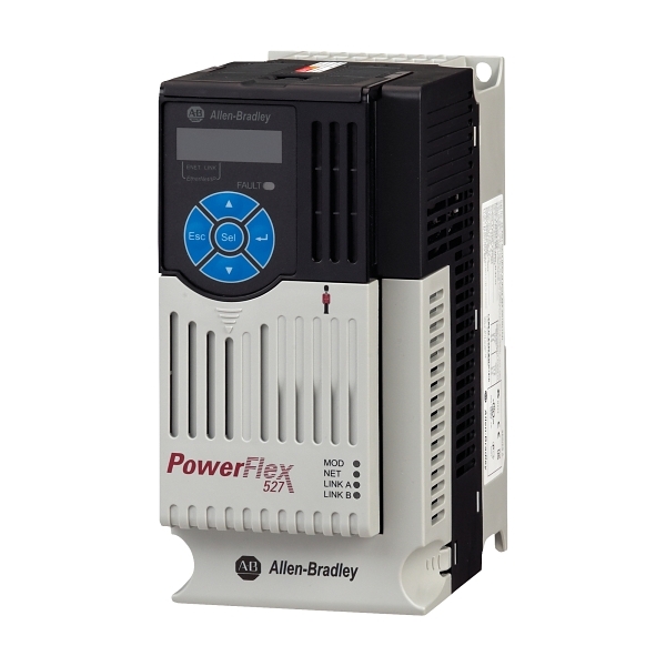 Allen-Bradley PowerFlex 527 VSD 480V IP20 10.5A 4kW ND and HD Frame B