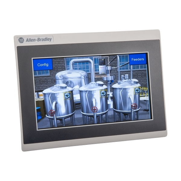 Allen-Bradley PanelView 800 Terminal 7 Inch TFT Touch Color Ethernet ...