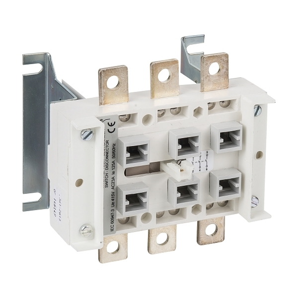 Socomec 32BR Load Break Switch kit w/ External Side Op. Handle, 3P 125A