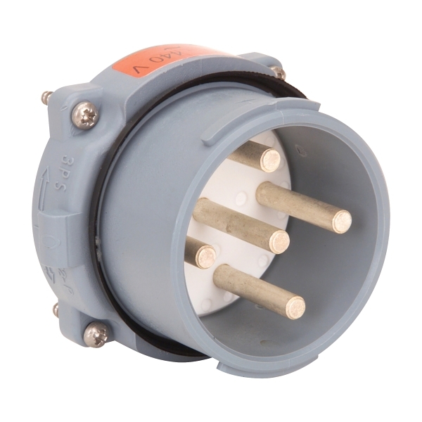 PROCONECT 3PS63 Appliance Inlet, 3P+N+E, 90A (AC23 63A) 440V AC