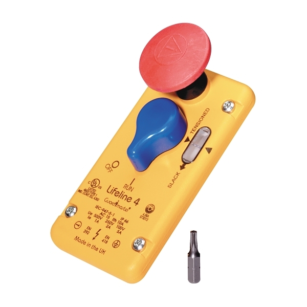 Allen-Bradley 440E Lifeline 4 Replacement Cover with Blue Reset Knob ...