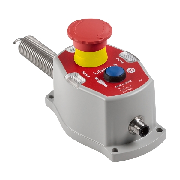 Allen-Bradley 440E Lifeline 5 Pullwire IP66 100m 2OSSD Input Output 8 ...