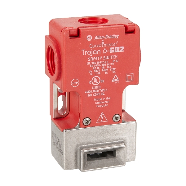 Allen-Bradley 440K Trojan 6 Tongue Switch 3NC Safety 1NO Auxilary BBM ...