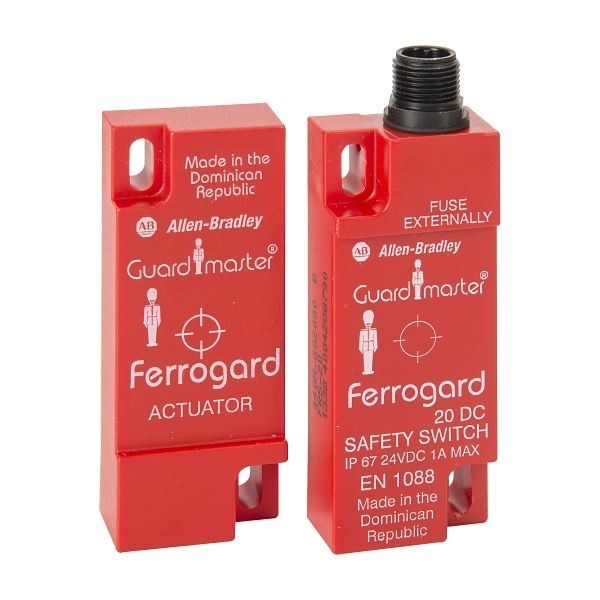 Allen-Bradley 440N Ferrogard FRS20 ABS Red Switch Actuator 24V DC 1A ...