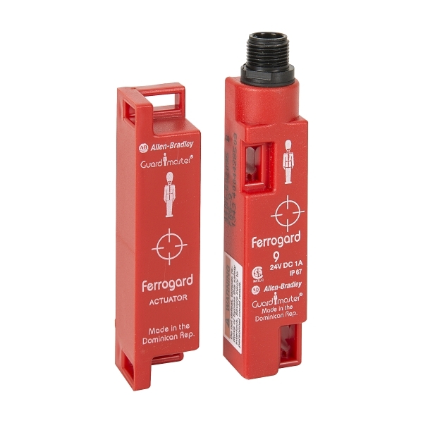 Allen-Bradley 440N Ferrogard FRS9 ABS Red Switch Actuator 24V DC 1A 1NC ...