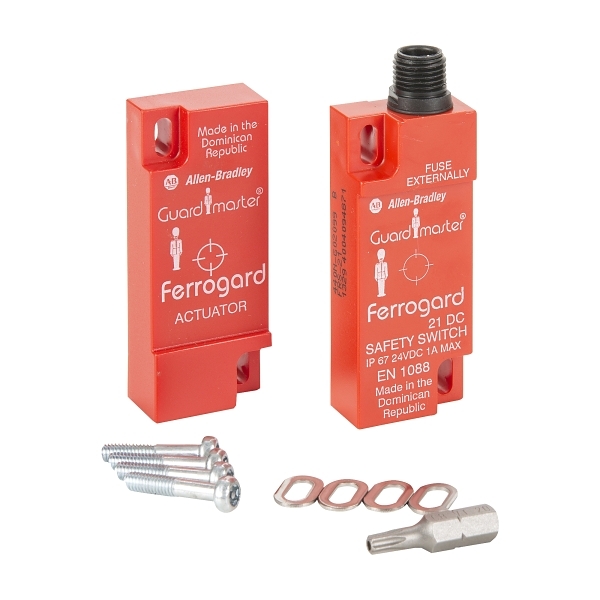Allen-Bradley 440N Ferrogard FRS21 ABS Switch Actuator 24V DC 1A 2NC ...