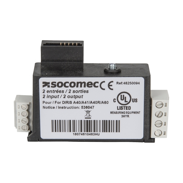 Socomec ATyS Expansion module - Programmable 2 Inputs and 2 Outputs, suits ATyS p
