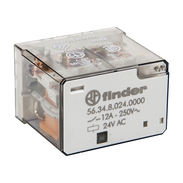 Finder 56 Series Miniature Power Relay 12A 4CO 24V AC Coil