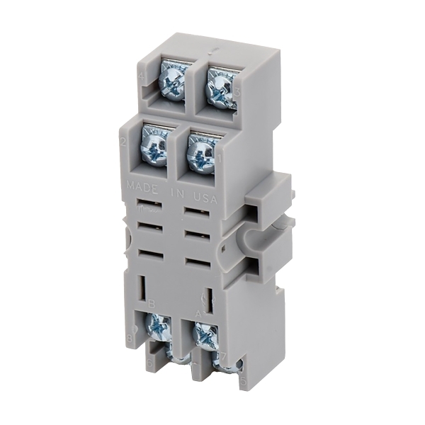 Allen-Bradley 700-H Mini Base Socket 8 Blade for 700HF 2Pole Relays