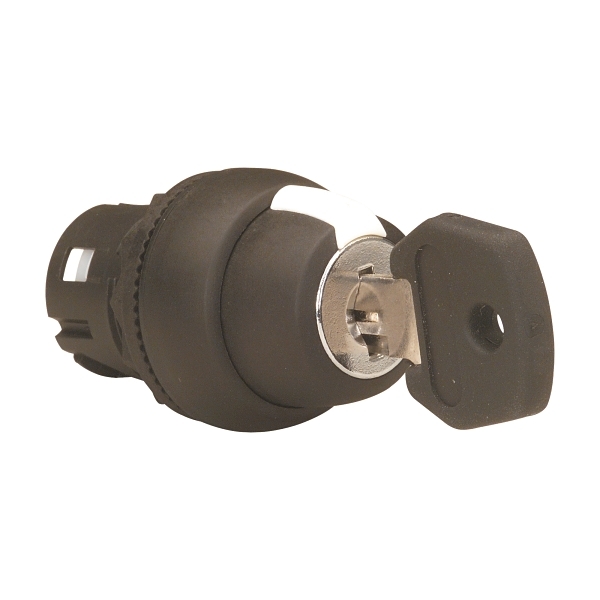 Allen-Bradley 800F Key Selector Switch 22.5 mm 2 Pos Plastic Spring ...