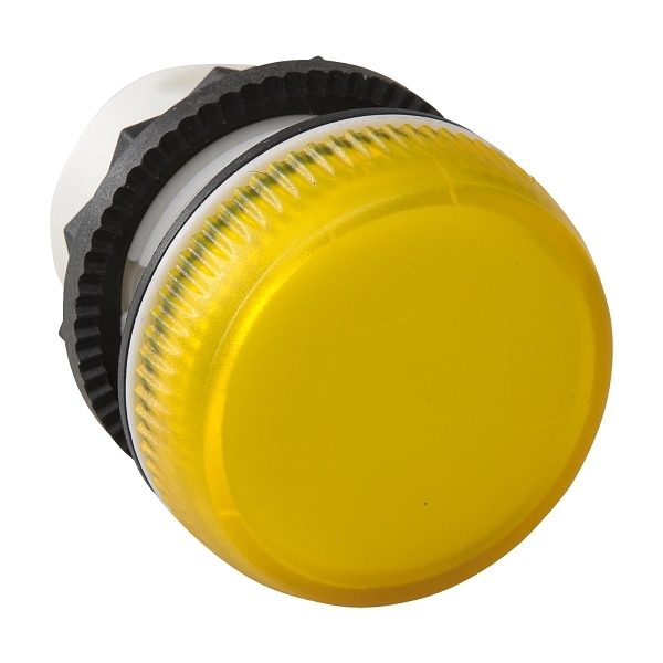 Allen-Bradley 800F Pilot Light 22.5 mm Head Only Round Plastic Yellow