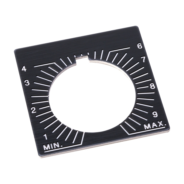 Allen-Bradley 800H Legend Plate 47 X47mm, Potentiometer,Graduated ...