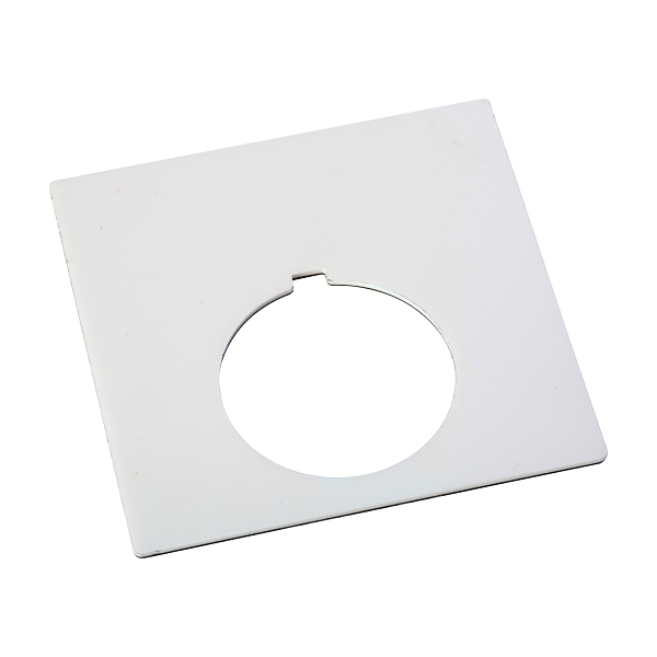 Allen-Bradley 800H Legend Plate 62 X 62mm, Automotive, Blank, Grey