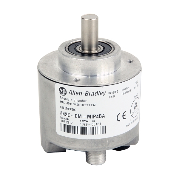 AB 842E EtherNet/IP Absolute Encoder CIP Motion Multi Turn 4096 Solid ...