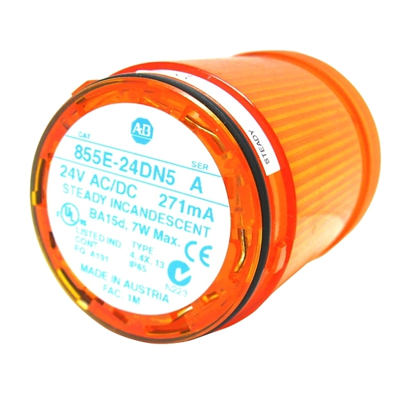 Allen-Bradley 855E Control Tower Stack Light 50mm Steady Incandescent ...