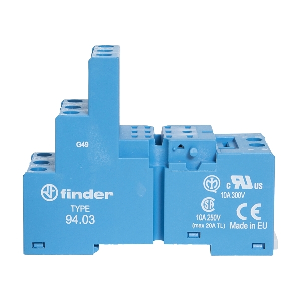 Finder 90 Series Base for 5533 Relay 9902 LED