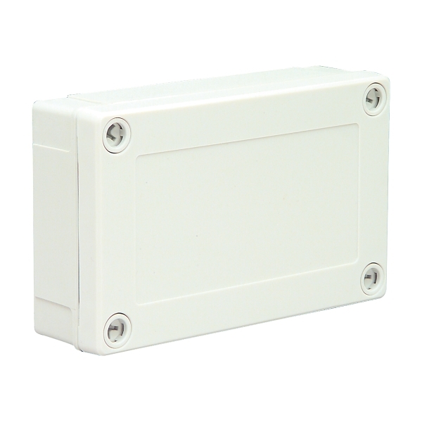 Fibox MNX Terminal Box ABS IP66 and IP67 Low Base H80 x W130 x 75mm Grey