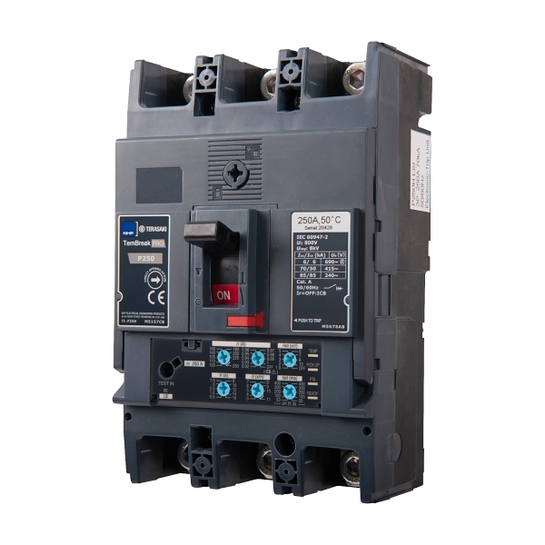 Terasaki TemBreak PRO MCCB 250 Frame 125kA 3P 40A Basic Electronic