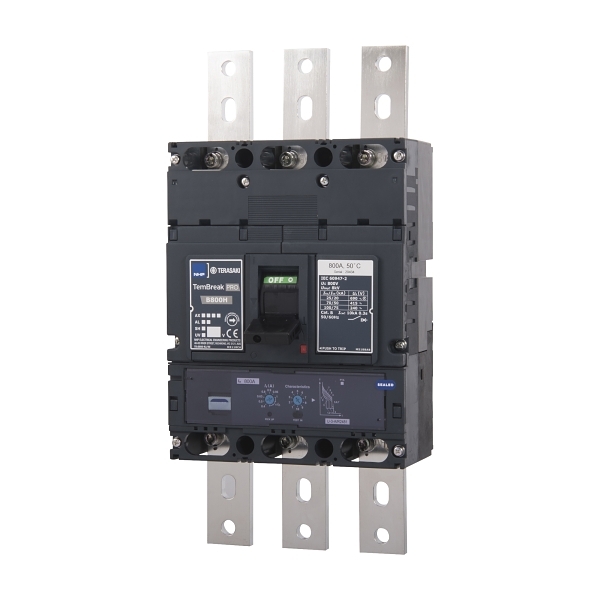 Terasaki TemBreak PRO MCCB 800 Frame 70kA 3P 630A Basic Electronic
