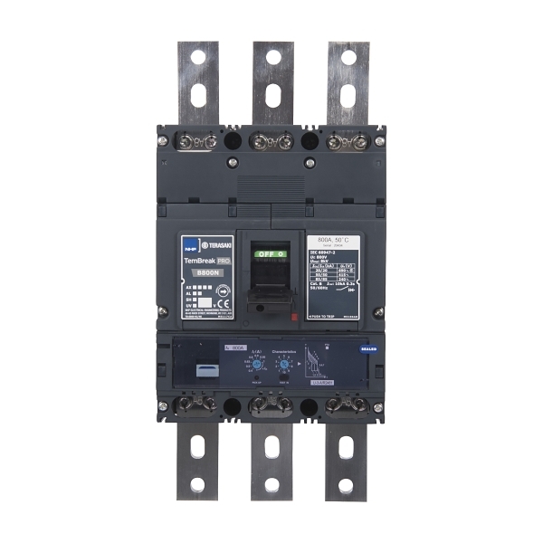 Terasaki TemBreak PRO MCCB 800 Frame 50kA 3P 800A Basic Electronic