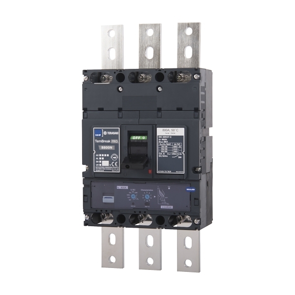 Terasaki TemBreak PRO MCCB 800 Frame 50kA 3P 800A Basic Electronic