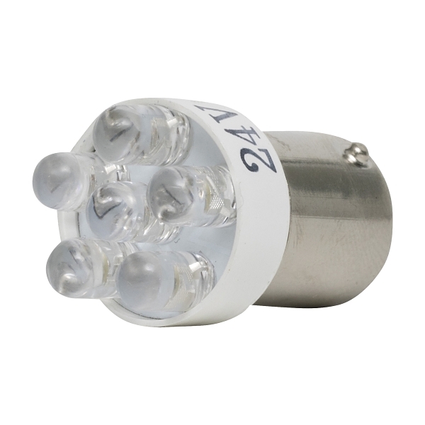 Austrol N100 Lamp BA15D LED 24V AC DC White