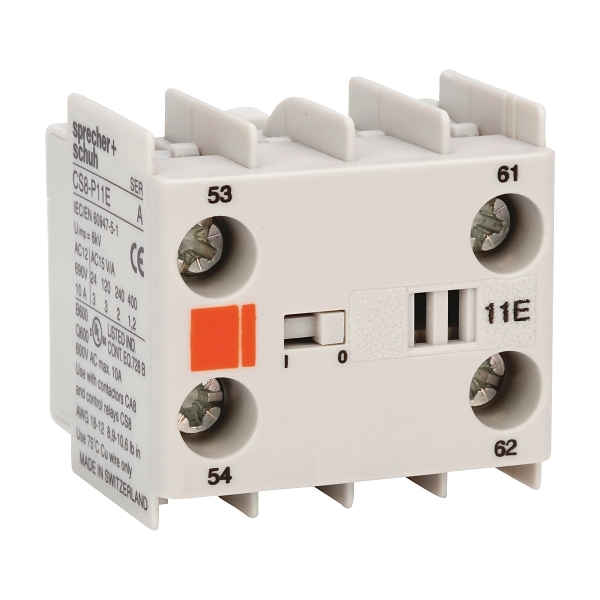 S&S CA8 Auxiliary Contact with 1NO Contact and 1NC Contact