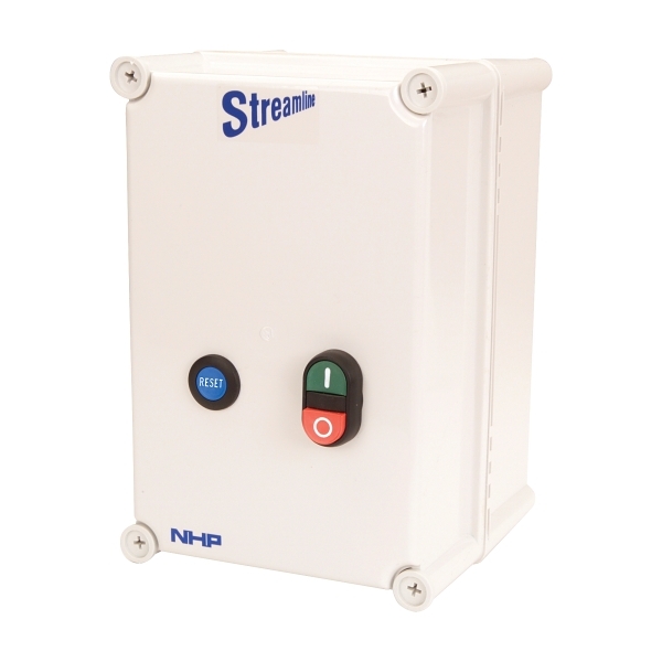 S&S CAT7N Starter DOL 15kW Start Stop Reset with End of Line 415VAC Control