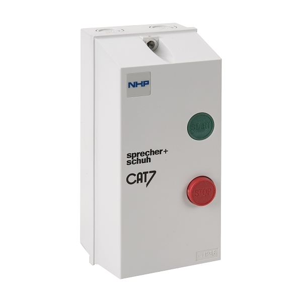 S&S CAT7N Starter DOL 7.5kW Start Stop 415VAC Control No Overload