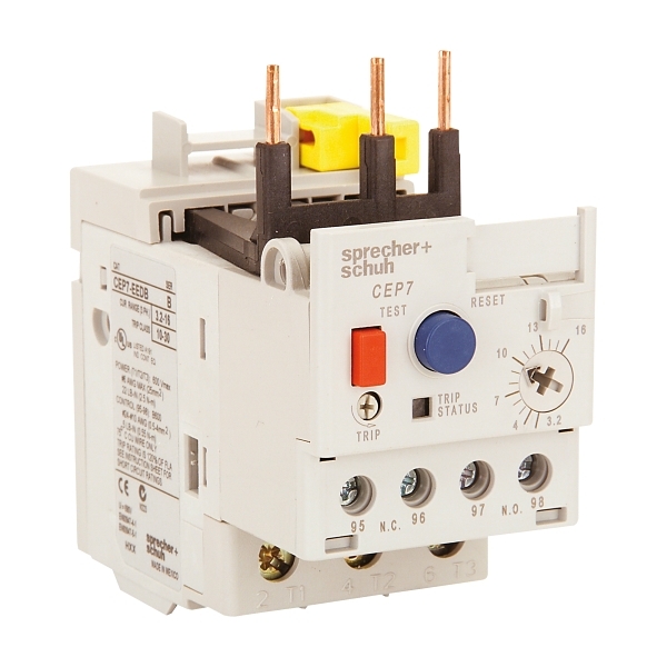 Industrial Electrical Relays Sprecher & Schuh CEP7 Solid State Overload ...