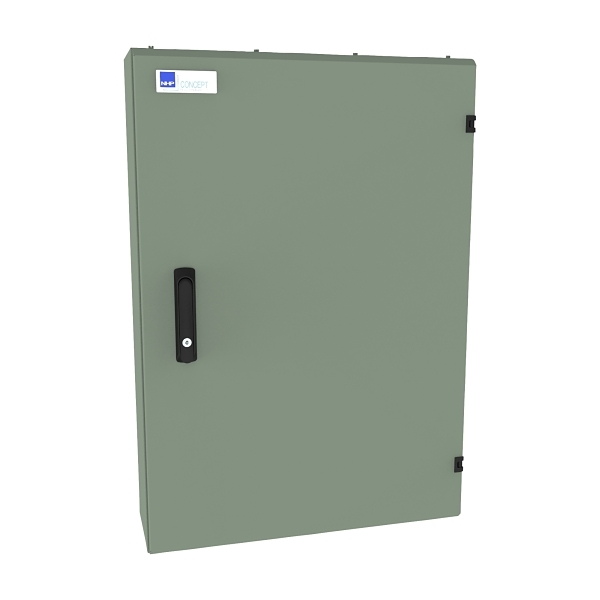 NHP Concept Plus P/board Metering 1512mm IP42 Dual Energy Meter Split ...